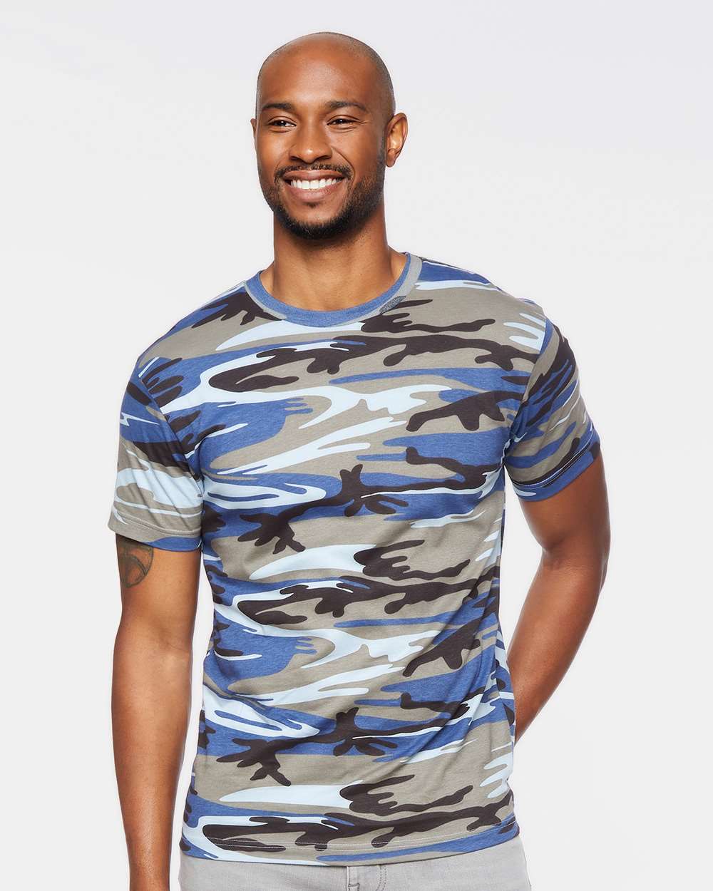 3907 ADULT CAMO TEE – Aviva Wholesale