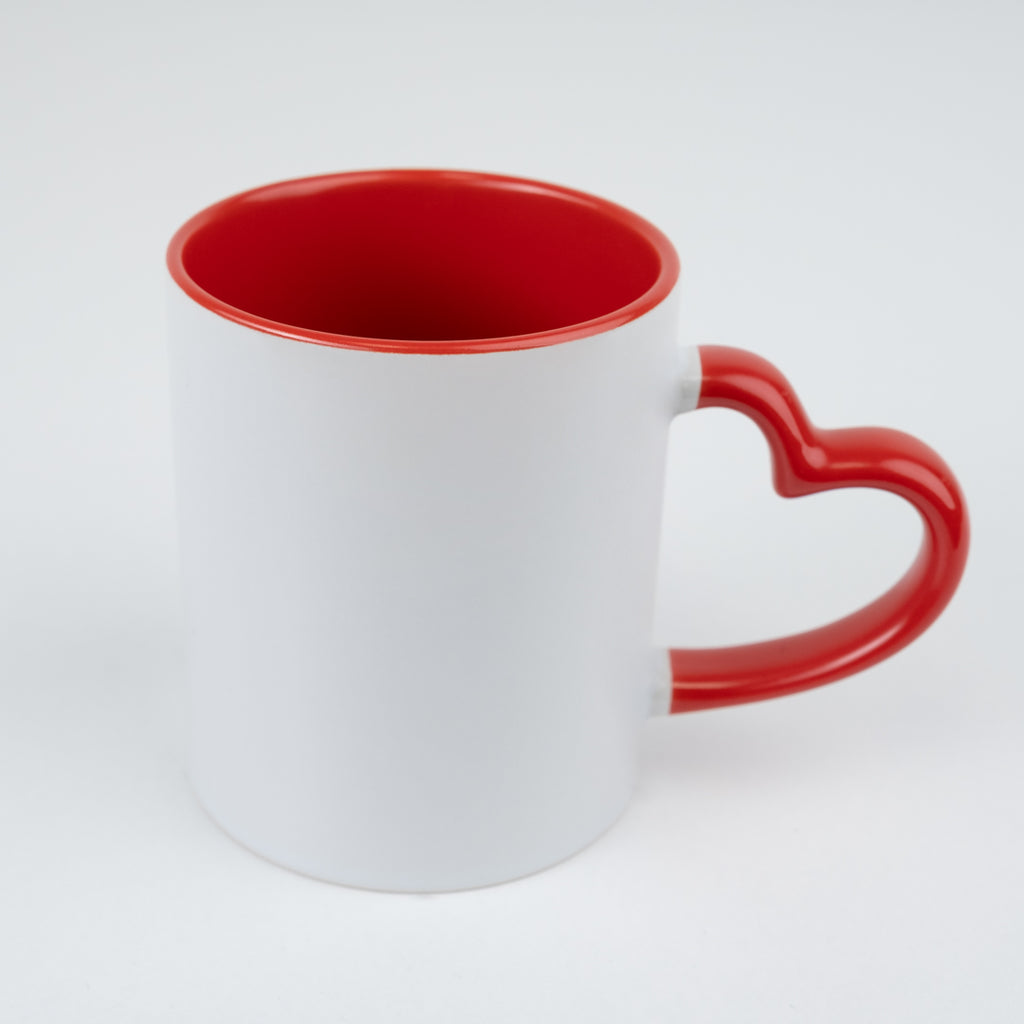 Heart Handle Mug (11 oz) – Aviva Wholesale