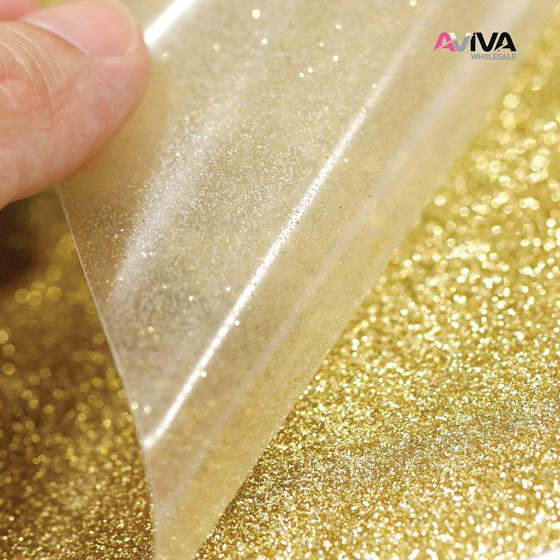 Ultra Flex Glitter Neon Colors 20” wide Heat TRANSFER Vinyl for T-Shir ...